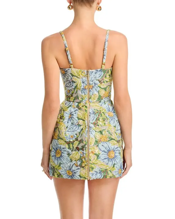BRONX AND BRONCO Valentina Cora Mini Dress