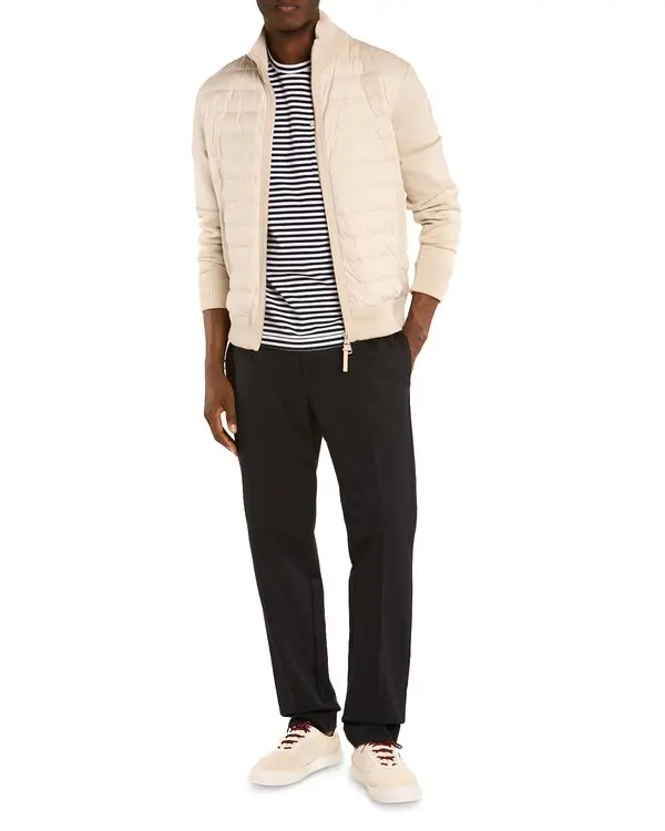 Moncler Zip-up Cardigan - Light Beige
