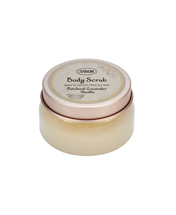SABON Patchouli Lavender Vanilla Body Scrub, 200gr