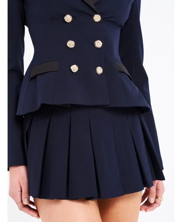 MISS CIRCLE Nasya Pleated Mini Skort