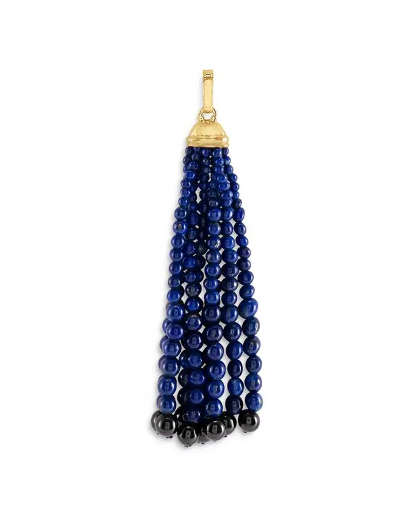 ANABEL ARAM Forza Tassel Pendant - Lapis