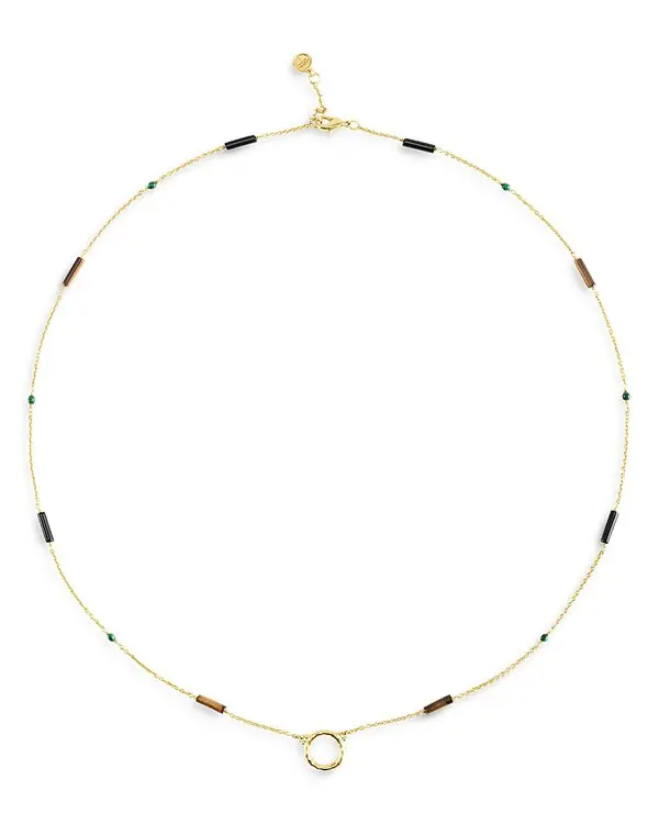ANABEL ARAM Forza Long Chain Necklace - Gold