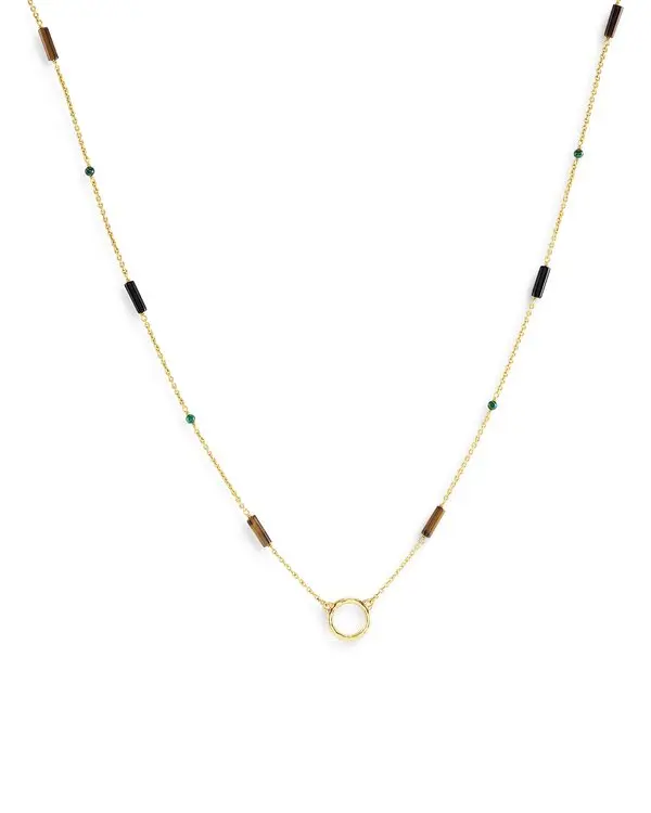 ANABEL ARAM Forza Long Chain Necklace - Gold