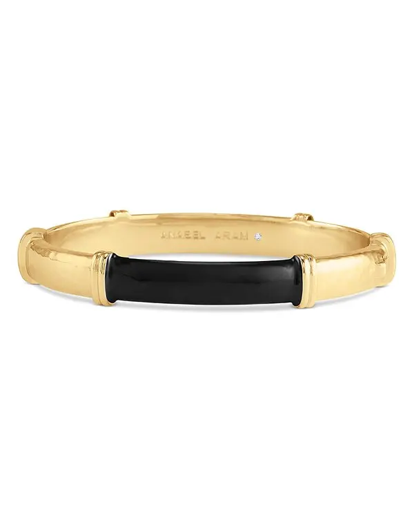 ANABEL ARAM Forza Bangle Bracelet - Black