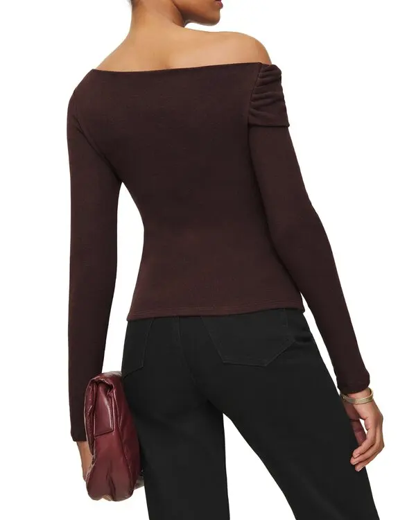 REFORMATION Elio Knit Top