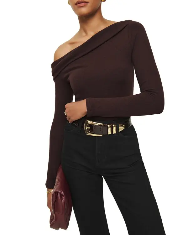 REFORMATION Elio Knit Top