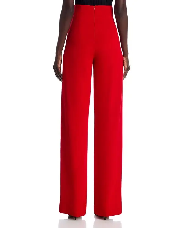 SERGIO HUDSON Silk Tuxedo Signature Pants