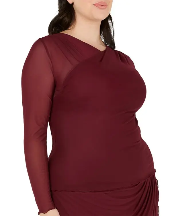 ESTELLE Annalise Mesh Top