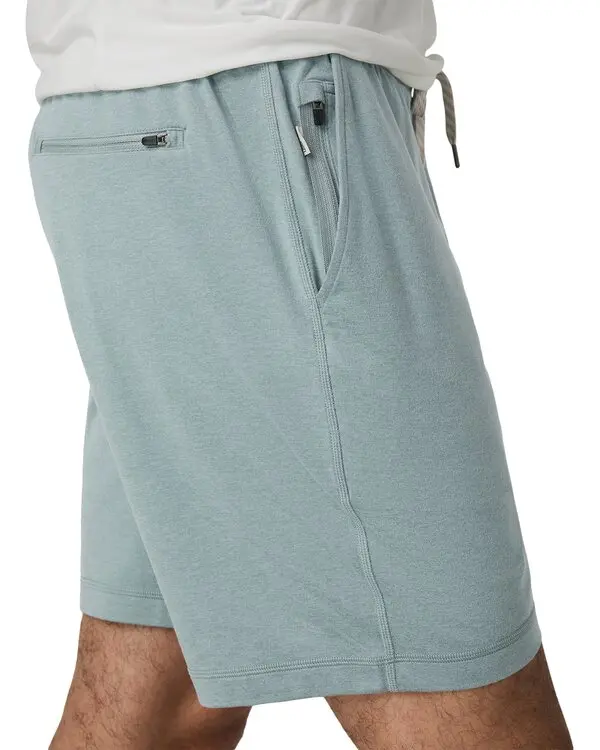 Vuori 7 Ponto Performance Shorts - Misty Blue Heather