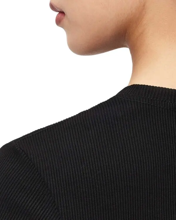 ALLSAINTS Elena Long Sleeve Tee - Black