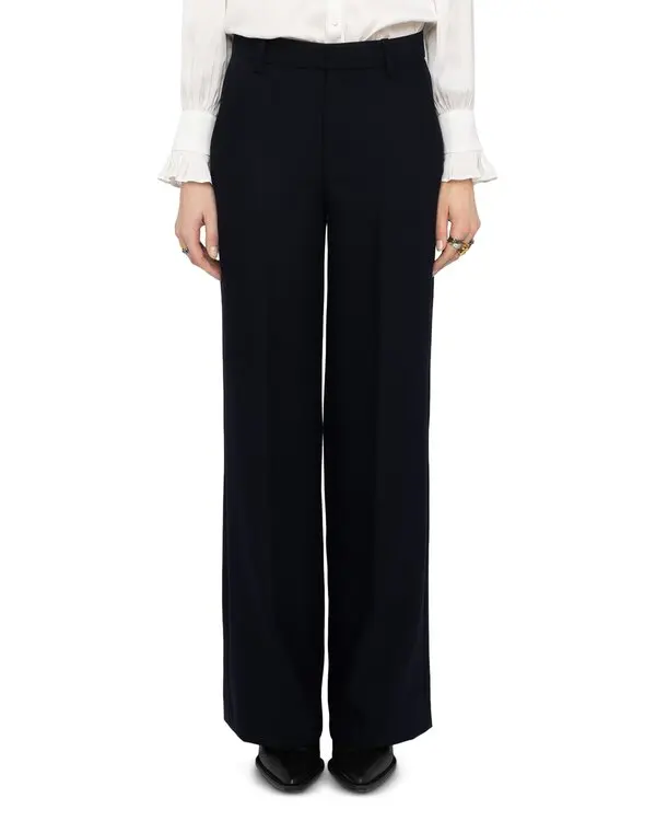 Zadig&Voltaire Panol Tailored Trousers - Anthracite