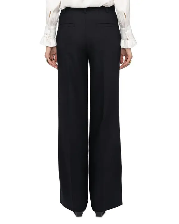 Zadig&Voltaire Panol Tailored Trousers - Anthracite