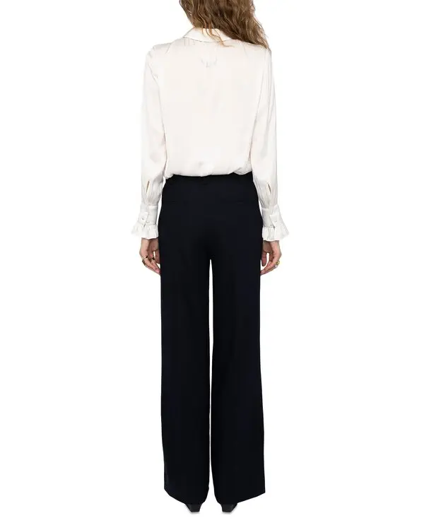 Zadig&Voltaire Panol Tailored Trousers - Anthracite