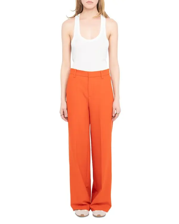 Zadig&Voltaire Panol Tailored Trousers - Tangerine