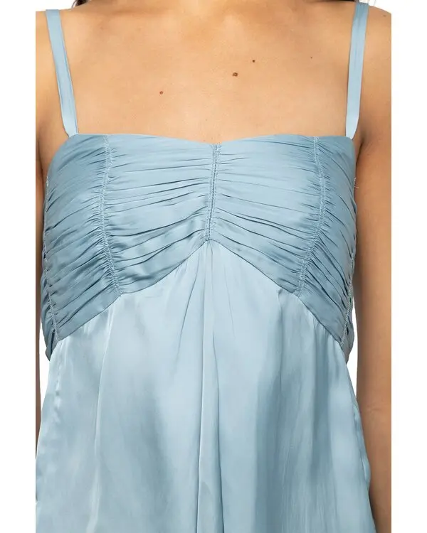 Zadig&Voltaire Cippie Satin Camisole Top - Sky
