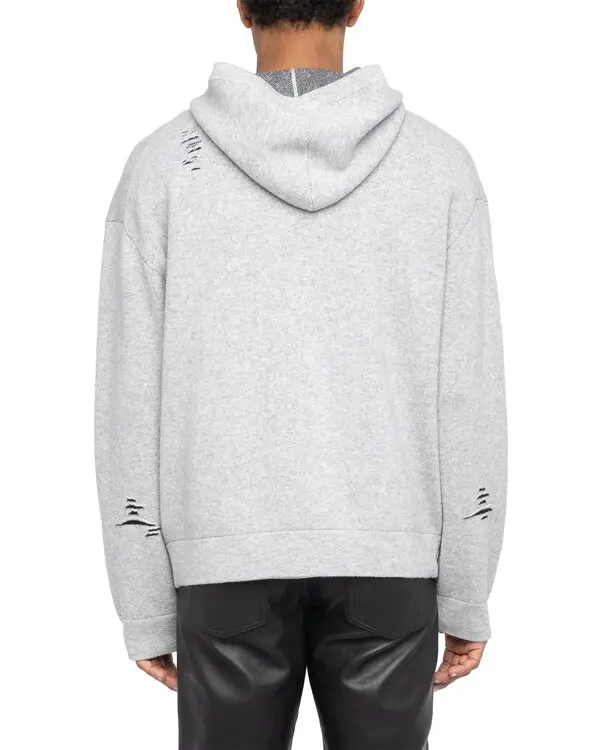 Zadig&Voltaire Malay Logo Graphic Hoodie