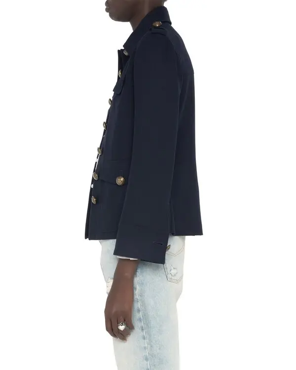 Zadig&Voltaire Veraman Button Front Blazer - Encre