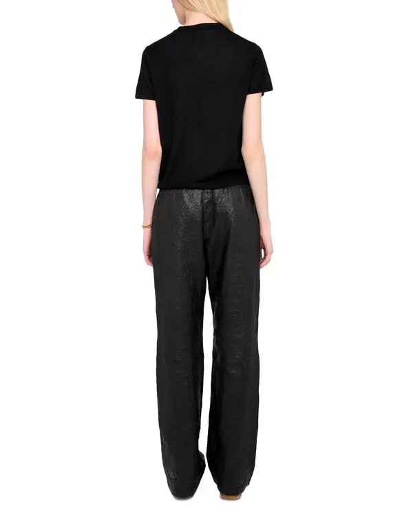Zadig&Voltaire Idal Cashmere Intarsia Sweater - Black