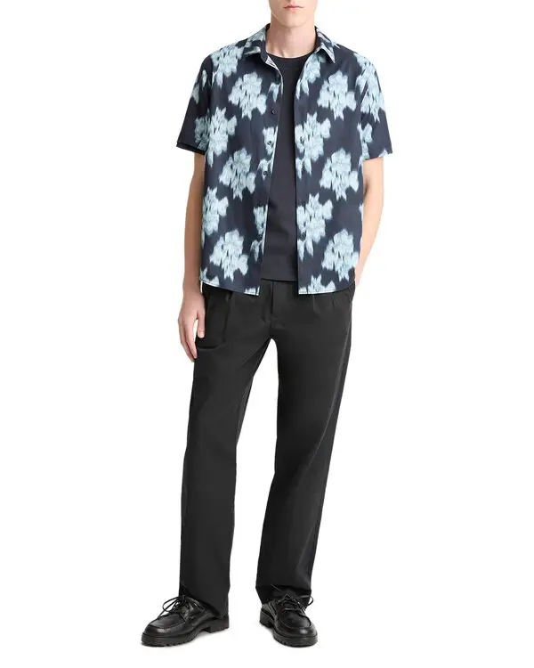 Vince Blurred Roses Shirt