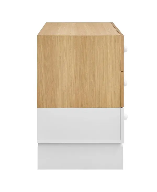 MODWAY Nolia 3-drawer Color Block Dresser