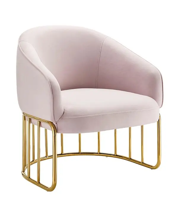 MODWAY Legacy Performance Velvet Armchair - Pink