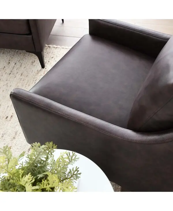 MODWAY Corland Leather Armchair