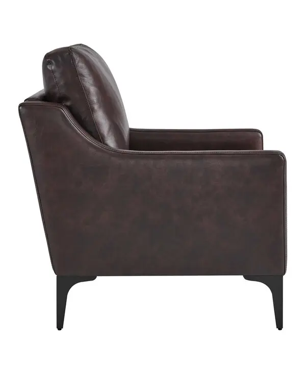 MODWAY Corland Leather Armchair