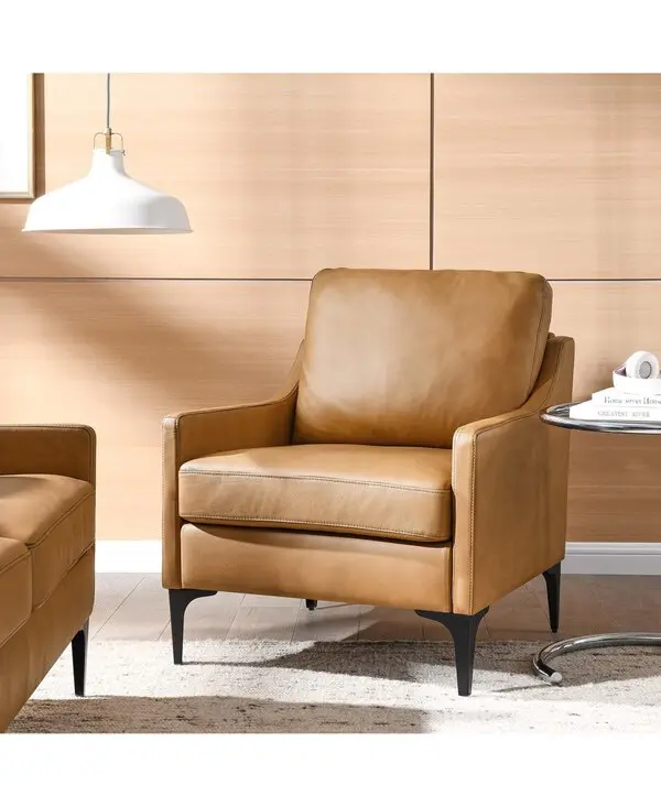 MODWAY Corland Leather Armchair
