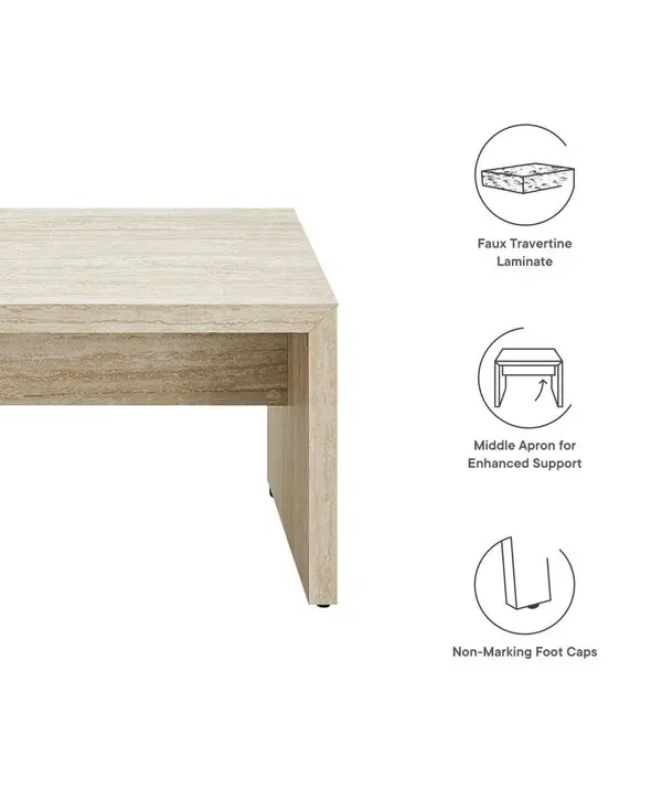 MODWAY Mirella 53.5a Faux Bench
