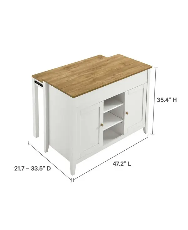 MODWAY Garland Kitchen Island