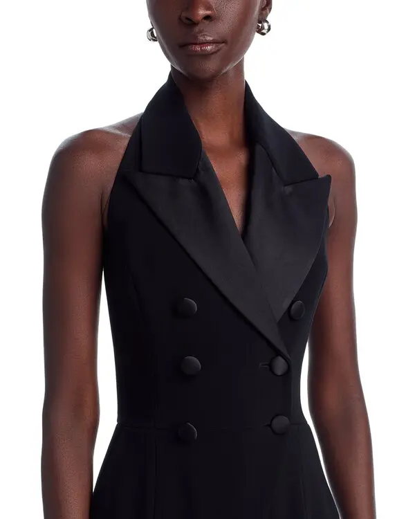 SERGIO HUDSON Halter Neck Jumpsuit