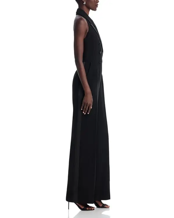 SERGIO HUDSON Halter Neck Jumpsuit