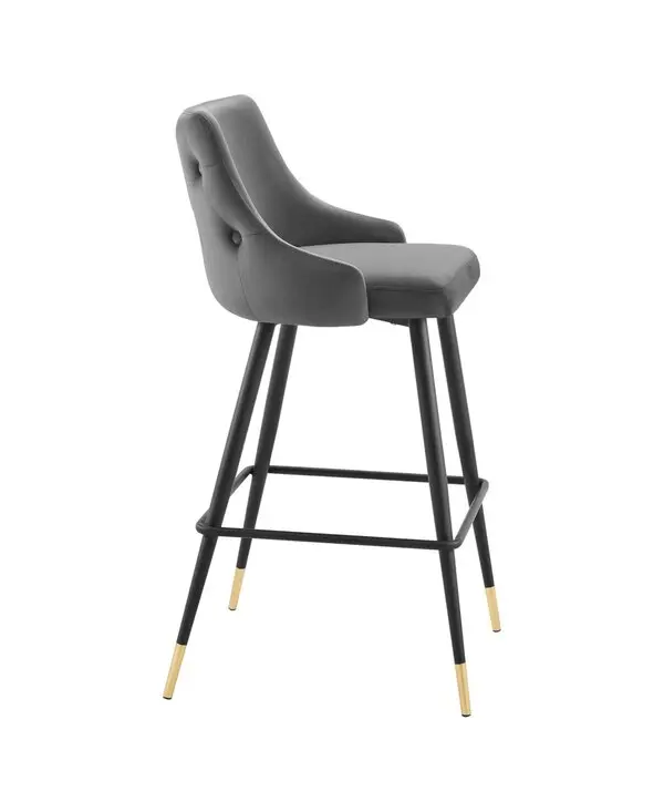 MODWAY Adorn Performance Velvet Bar Stool