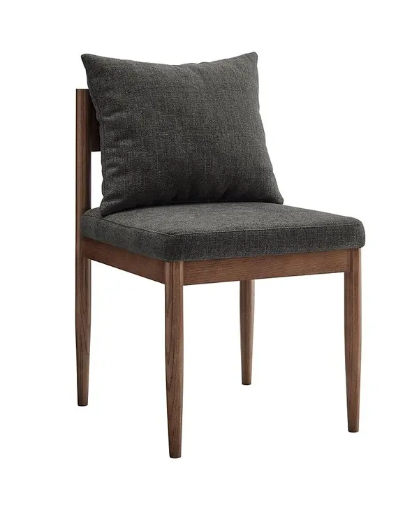 MODWAY Remington Wood Dining Side Chair - Charcoal