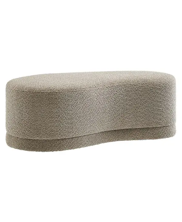 MODWAY Nimbus 48" Upholstered Ottoman Bench - Oat