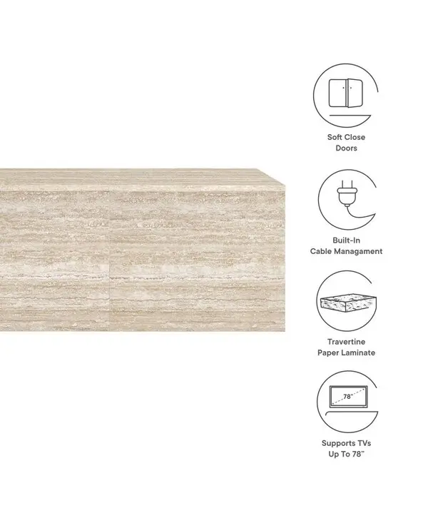 MODWAY Terra 71 Wall-mounted Tv Stand