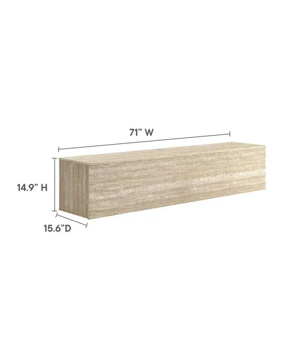 MODWAY Terra 71 Wall-mounted Tv Stand