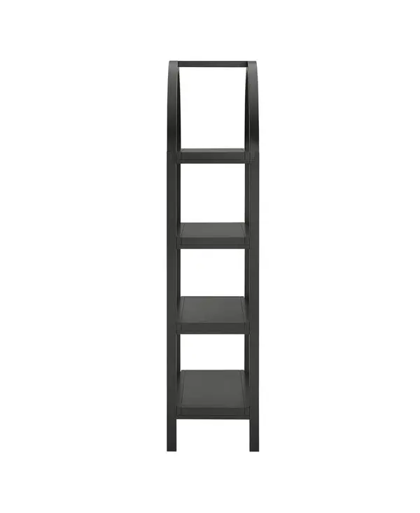 MODWAY Vexley 60 Inch Arched Bookshelf