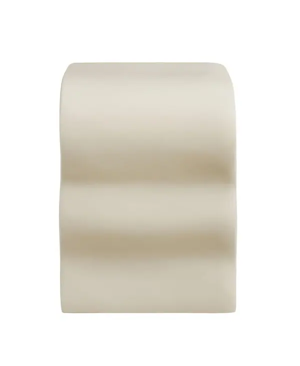 MODWAY Jorin Squiggle Side Table - Ivory