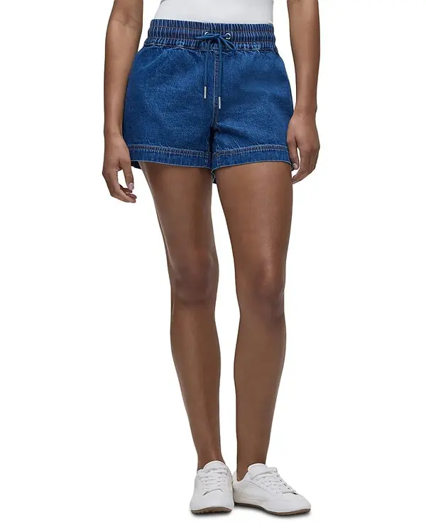 Hudson Jeans Mid Rise Drawstring Shorts