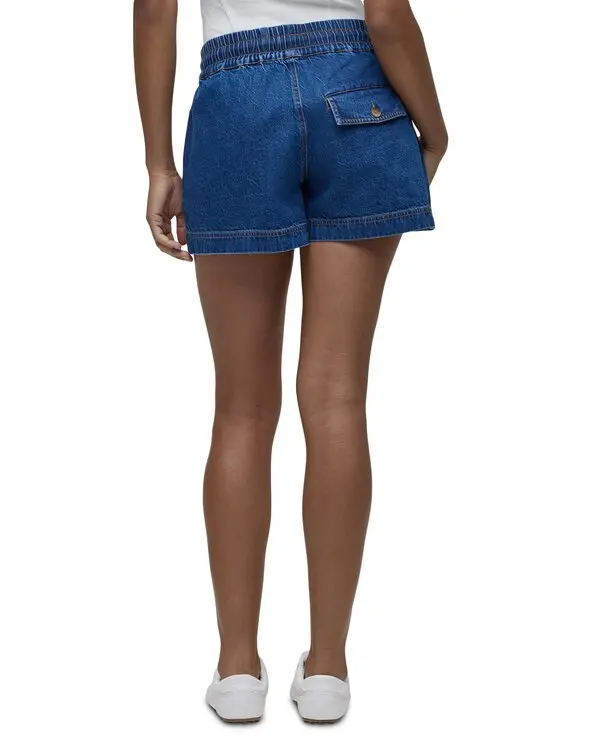 Hudson Jeans Mid Rise Drawstring Shorts