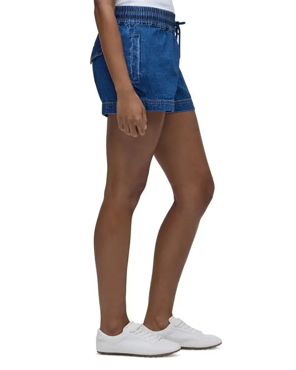 Hudson Jeans Mid Rise Drawstring Shorts