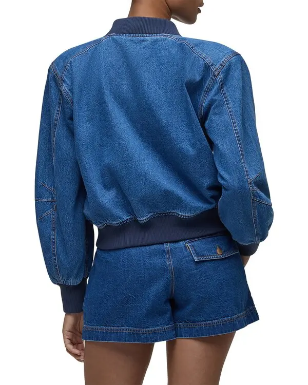 Hudson Jeans Denim Bomber Jacket
