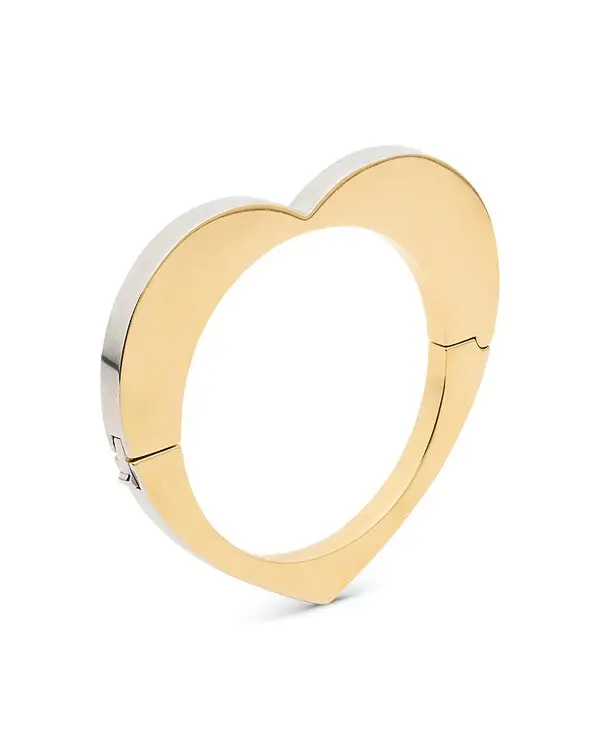Kate Spade New York Geo Pop Heart Bangle - Gold Silve