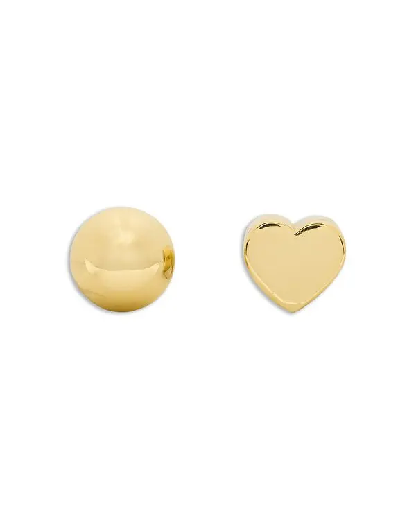 Kate Spade New York Geo Pop Mismatched Stud Earrings - Gold