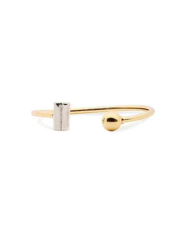 Kate Spade New York Geo Pop Flex Cuff Bracelet - Gold Silver
