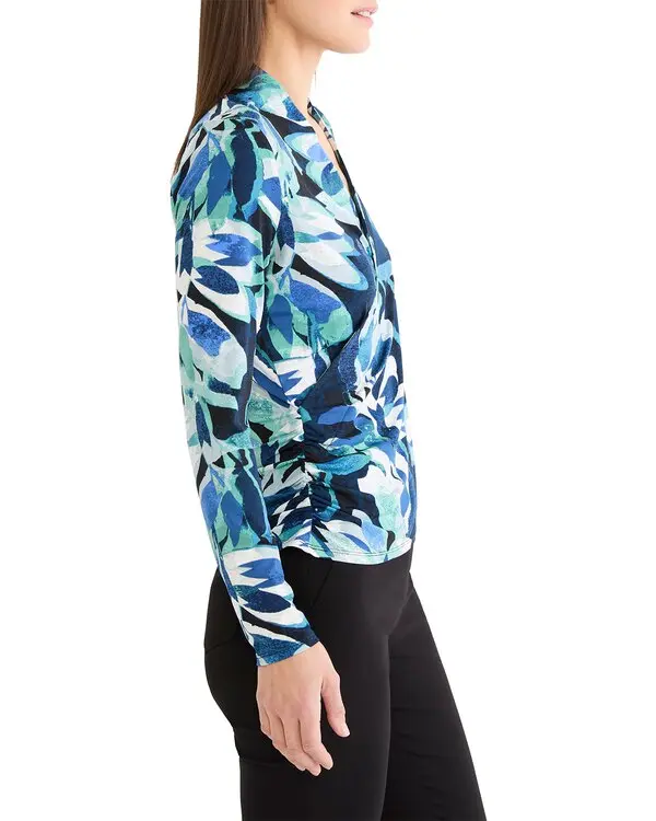 NIC+ZOE Giverny Knit Wrap Top