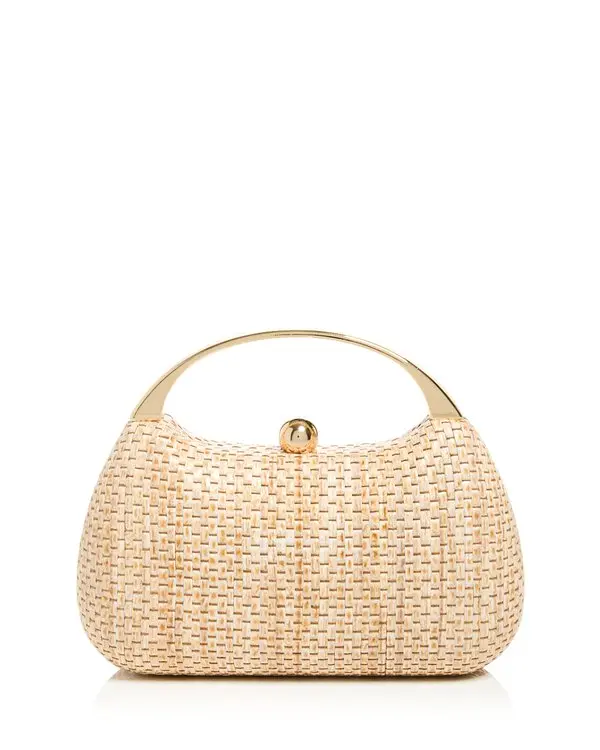 Aqua Straw Style Minaudiere