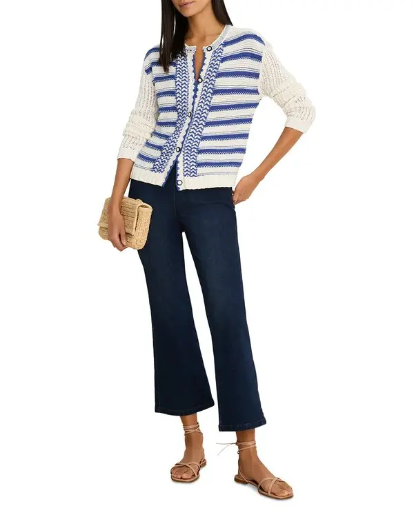 NIC+ZOE Painted Porcelain Cardigan