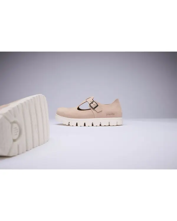 BIRKENSTOCK Paris Chunky Platform Shoes - Warm Sand